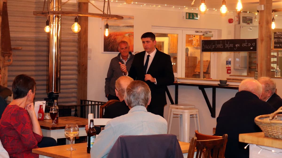 Meet the MP event welcomes Scott Mann MP | bude-today.co.uk