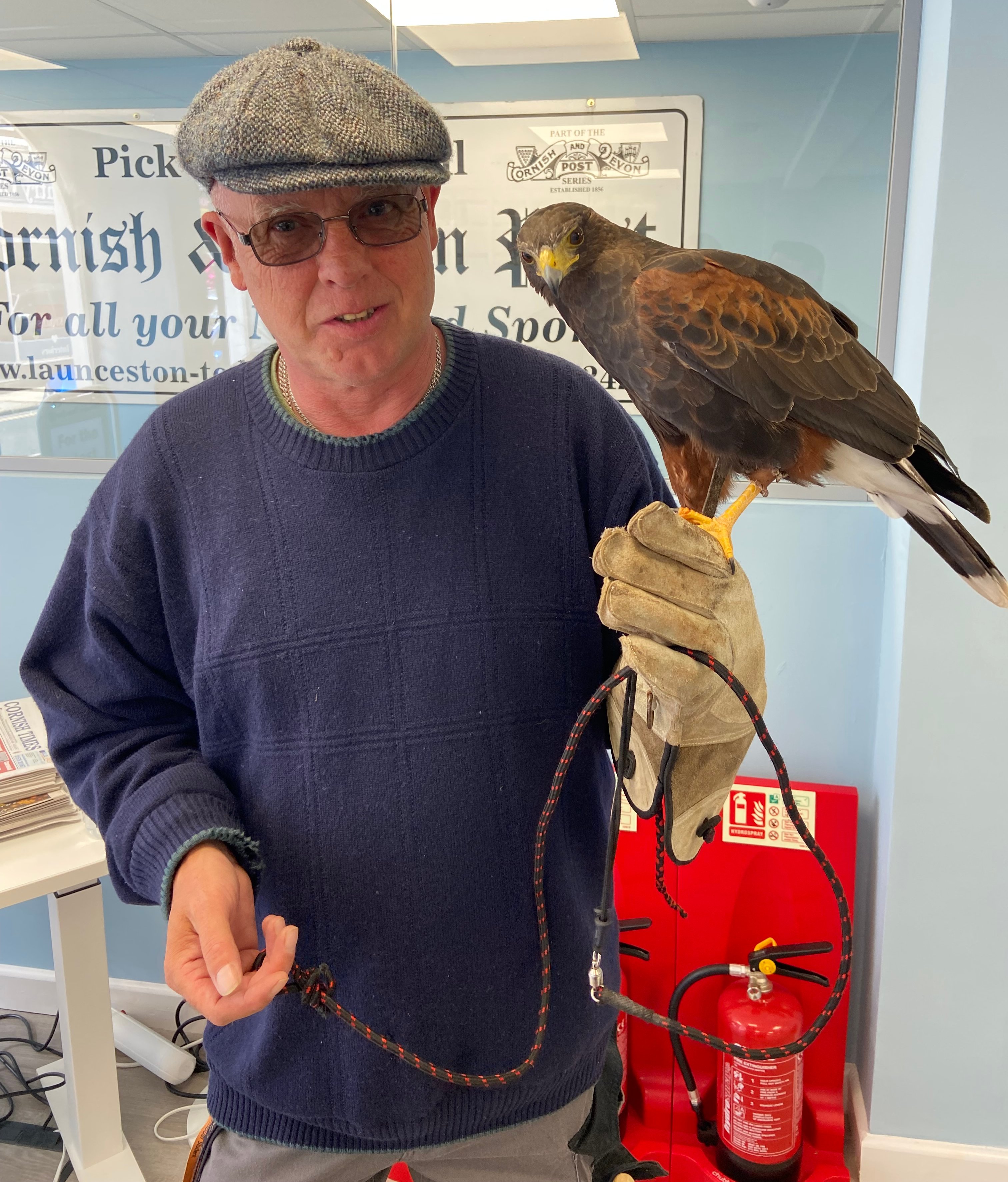'Larkin' around at the Cornish & Devon Post office | bude-today.co.uk